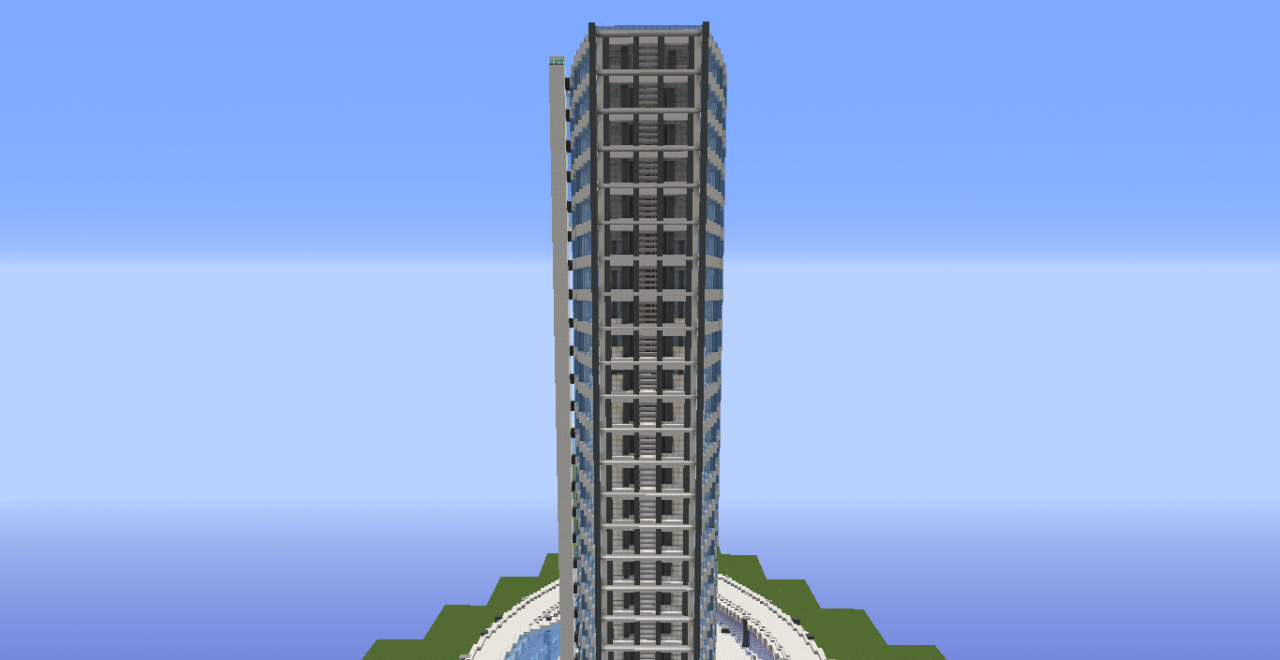 Quartz Tower #4 Minecraft Map