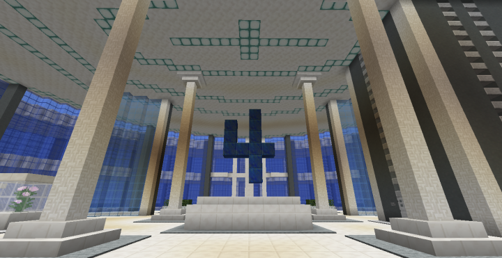 Quartz Tower #4 Minecraft Map