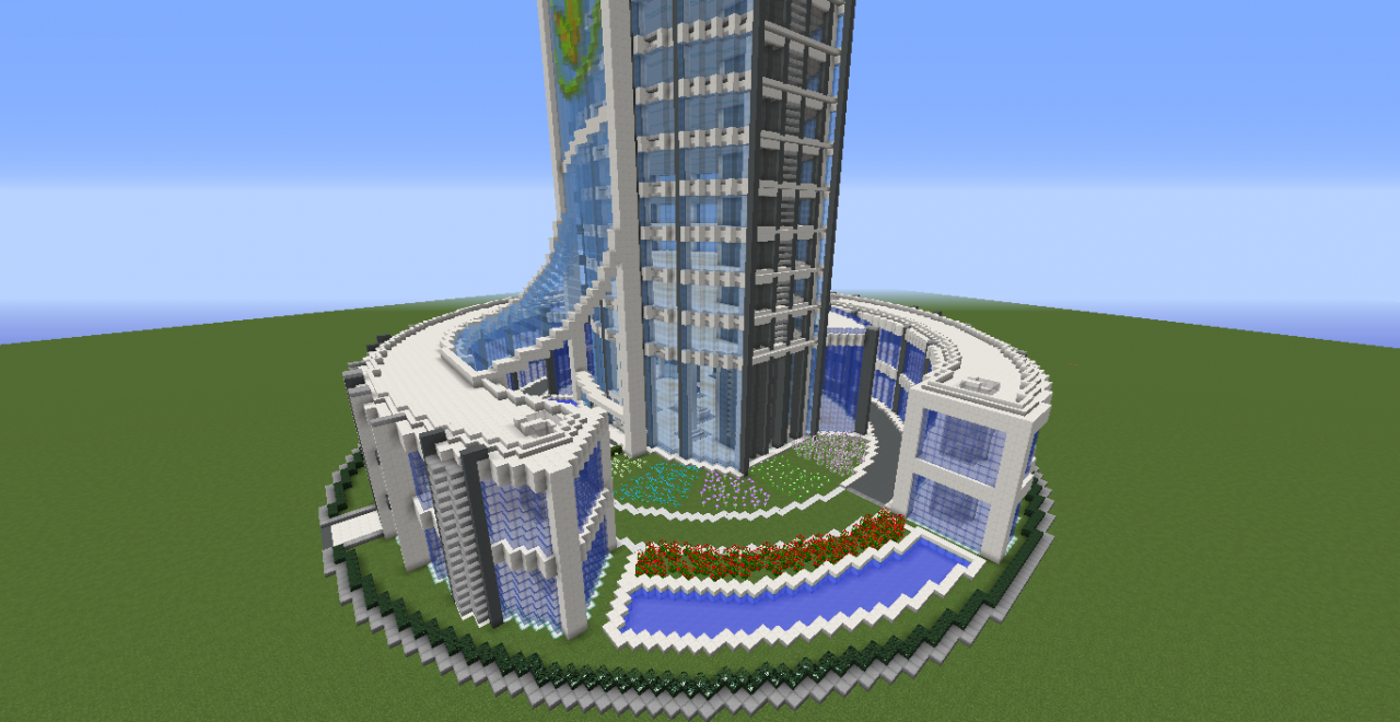 Quartz Tower #4 Minecraft Map