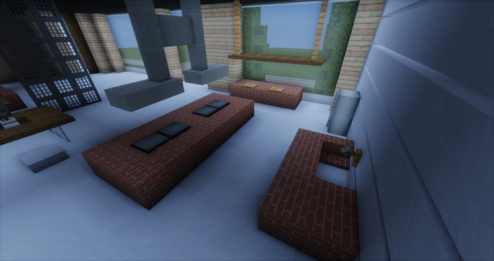 Overhang || Modern Mansion || IAS || Remastered Minecraft Map