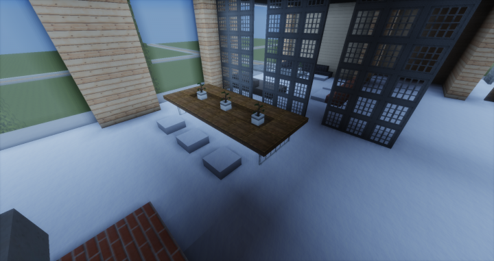 Overhang || Modern Mansion || IAS || Remastered Minecraft Map