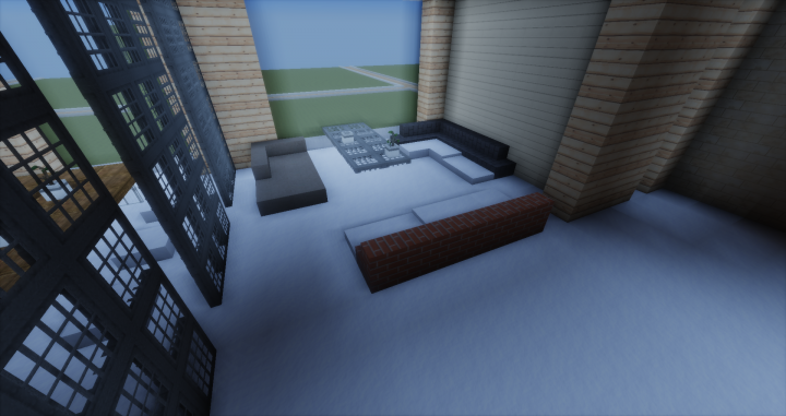 Overhang || Modern Mansion || IAS || Remastered Minecraft Map