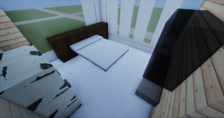 Overhang || Modern Mansion || IAS || Remastered Minecraft Map