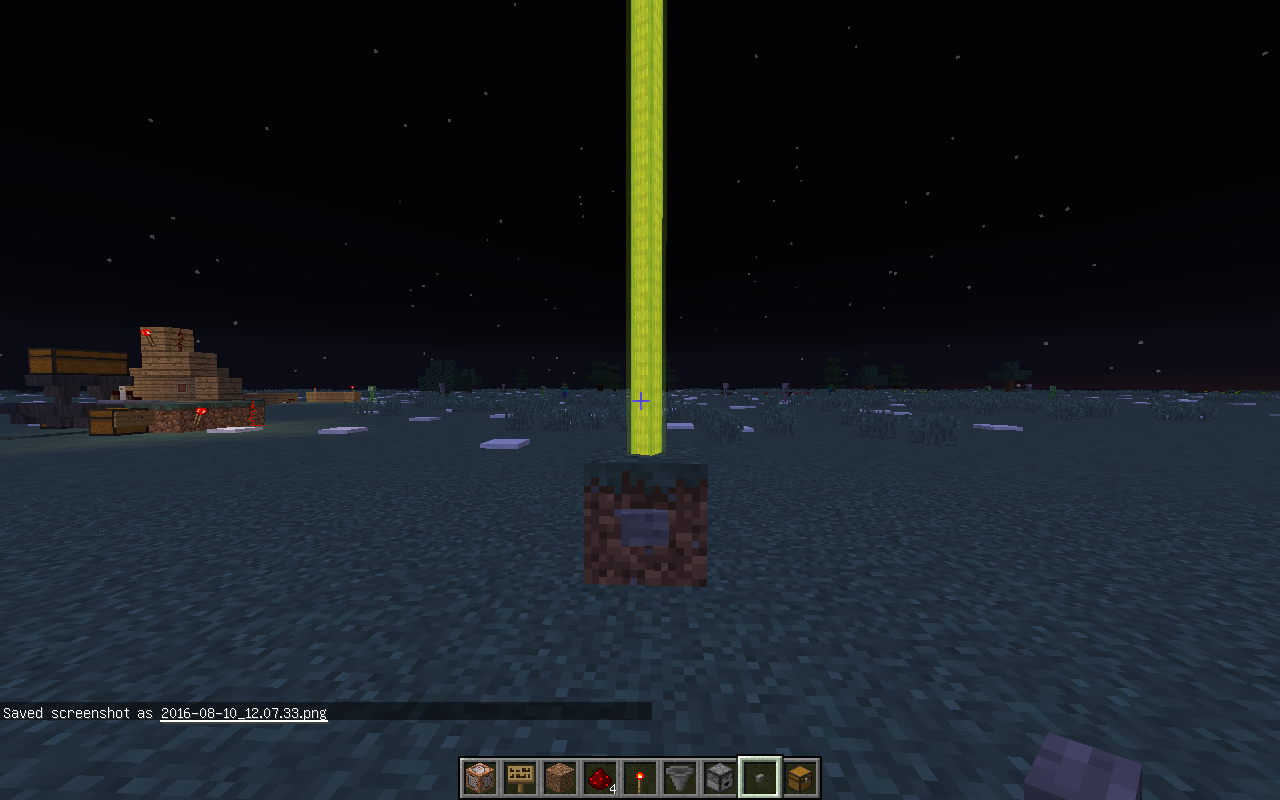 Blinking Beam Minecraft Map