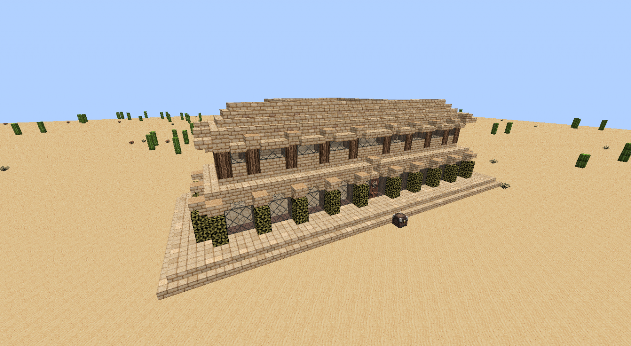 Sand Temple Minecraft Map