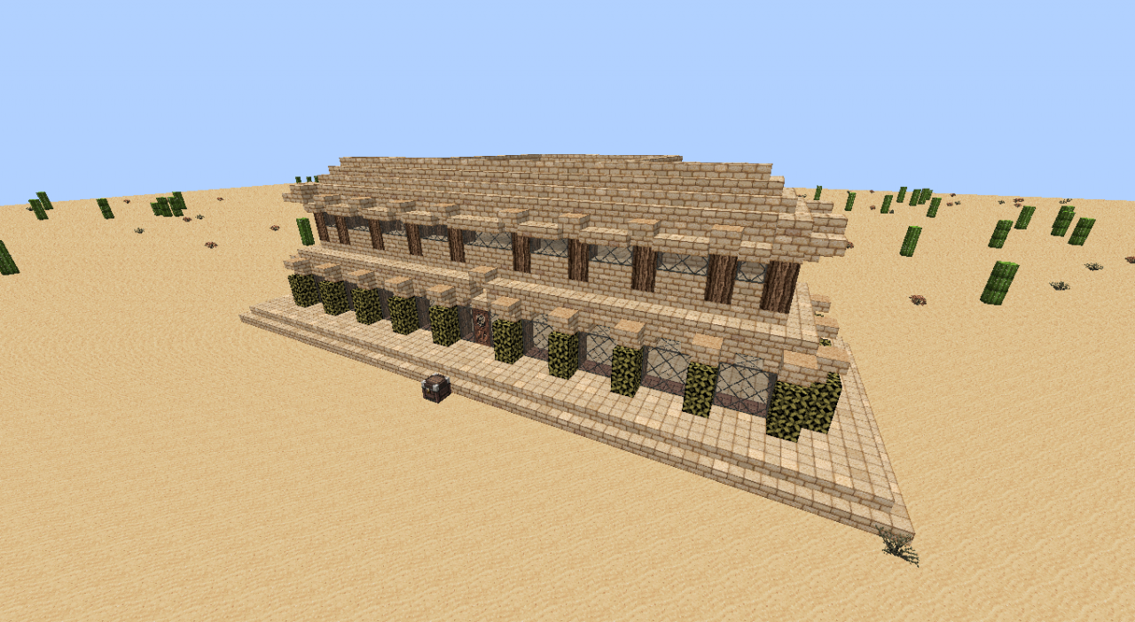 Sand Temple Minecraft Map
