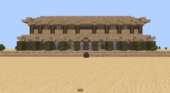 Sand Temple Minecraft Project