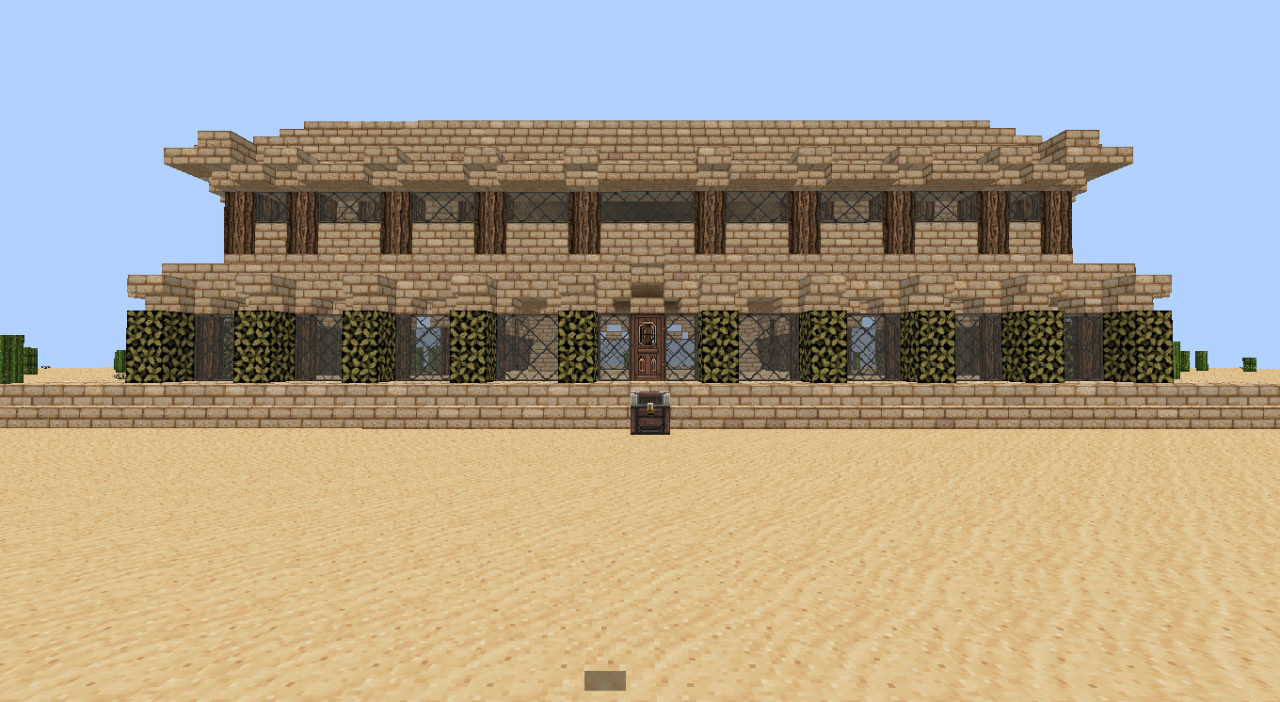 Sand Temple Minecraft Map