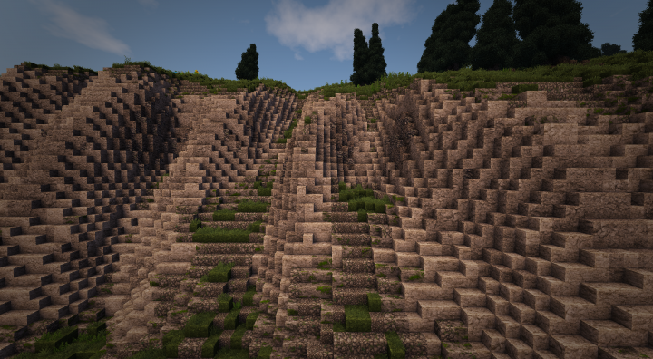 Custom terrain - Island - 2x2k blocks #weareconquest Minecraft Map