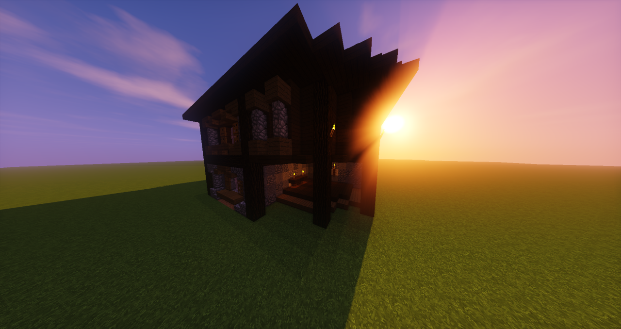 Rustic mansion Minecraft Map