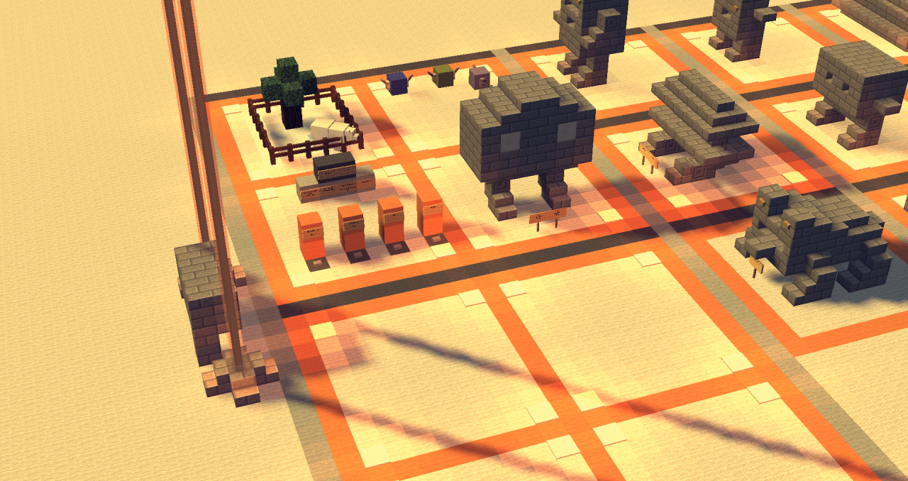 11 Statue Ideas Minecraft Map