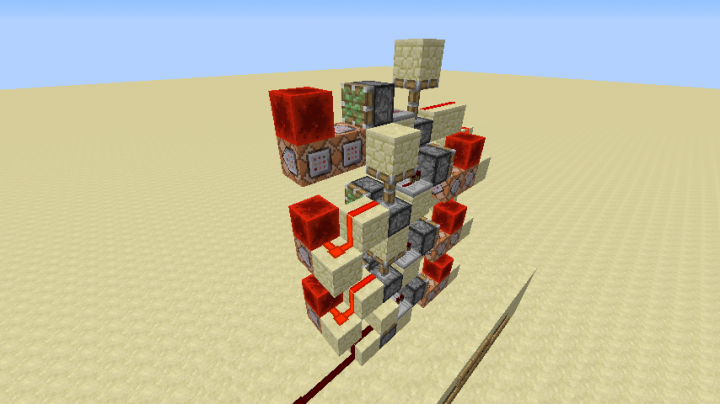 Binary Counter in Minecraft Minecraft Map