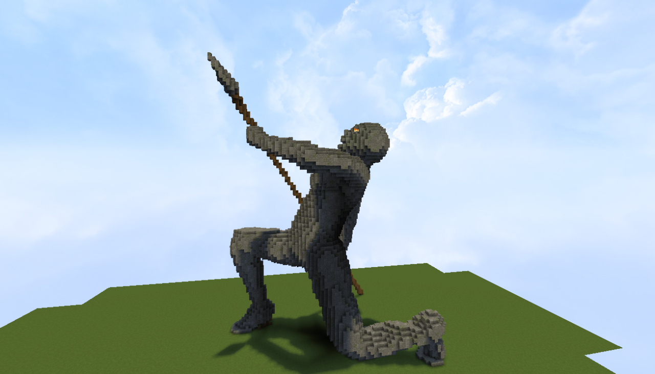 Stone Statue Minecraft Map