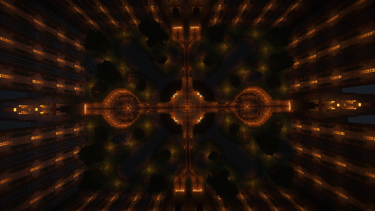 Medieval Hub with 6 Portals Minecraft Map