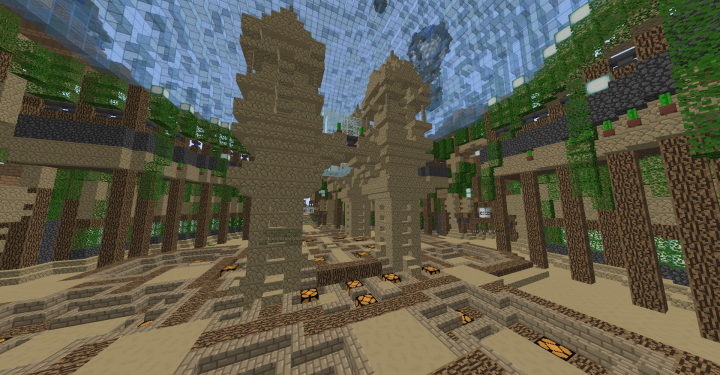 Chef's Creative server spawn Minecraft Map