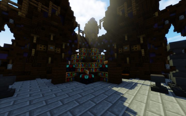 Factions Spawn - Purple Theme Minecraft Map