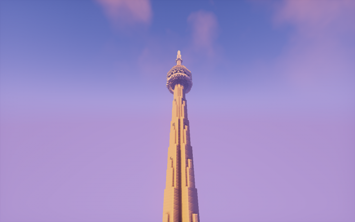 CN Tower | Toronto, Canada Minecraft Map