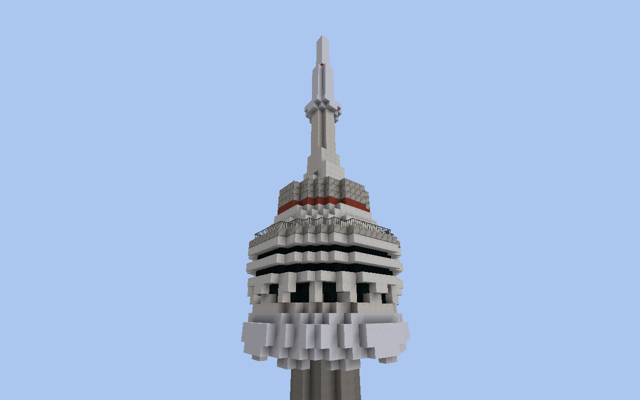 CN Tower | Toronto, Canada Minecraft Map