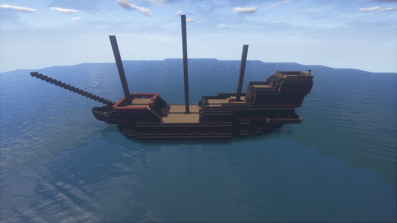 Golden Hind Minecraft Map