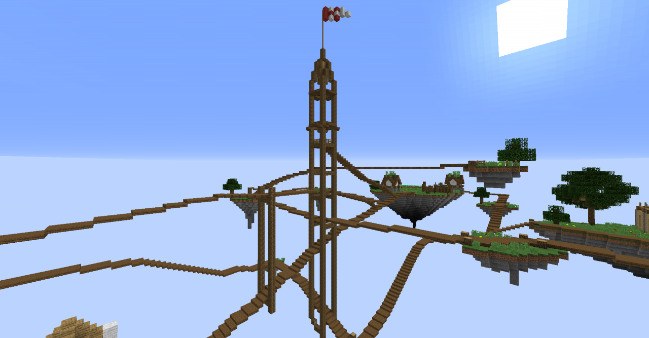 "The Floating Isles" Minecraft Sustainable City Project Contest ...