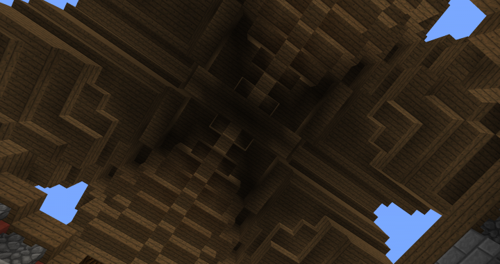 Hexagonal House (Shell only) + Plot Minecraft Map