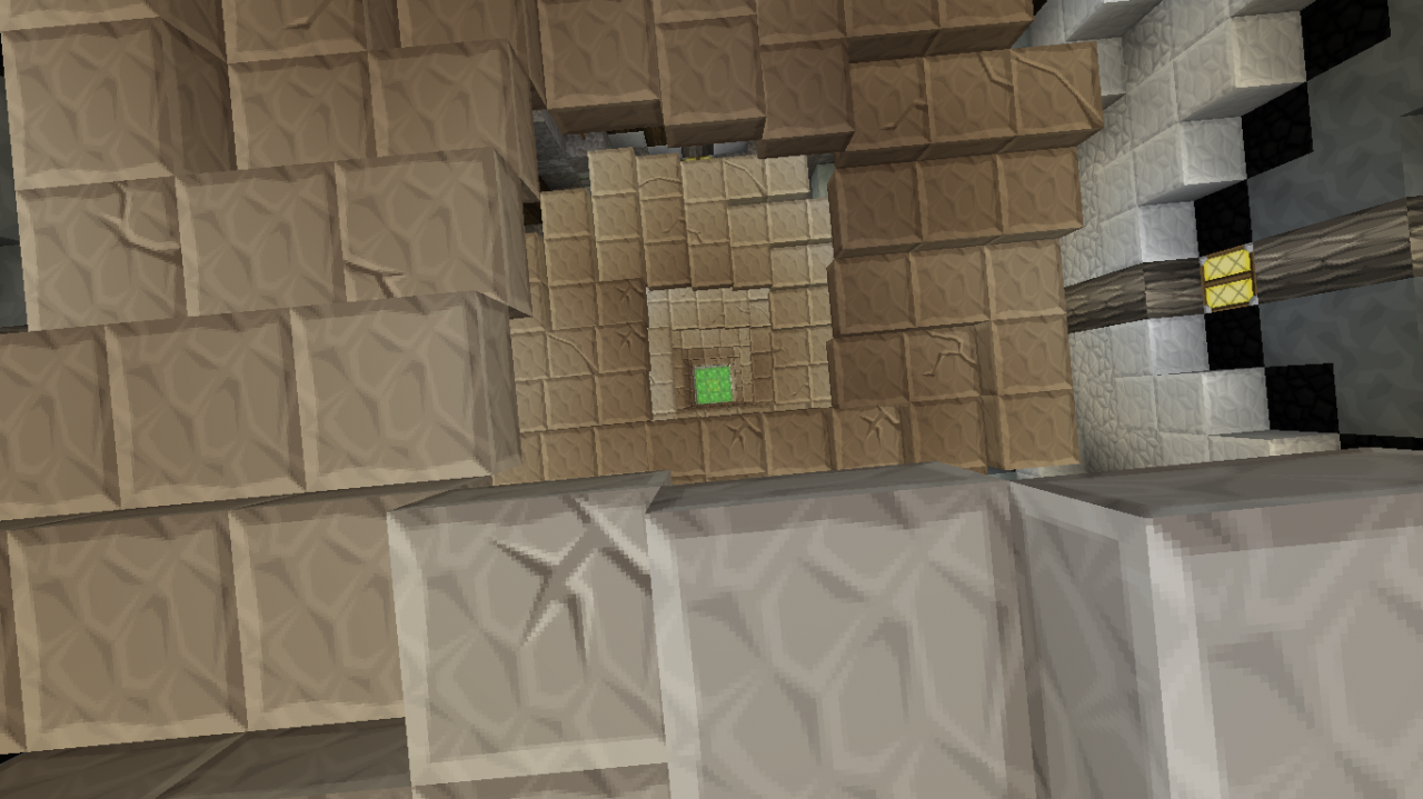 Tall Tower with Spiral Staircase and Water/lava Base Minecraft Map