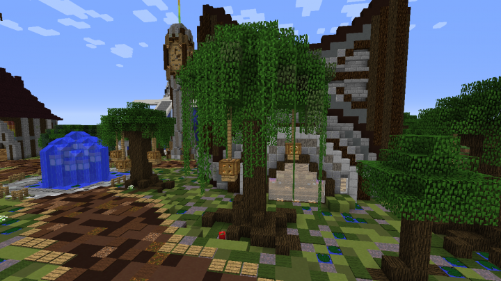 Custom Tree Minecraft Map