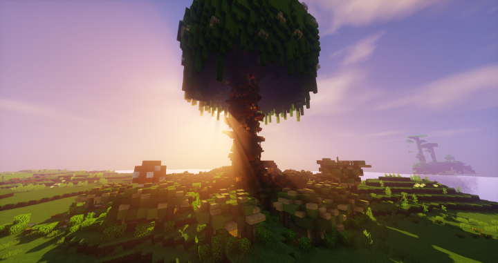 Giant Tree City Minecraft Map