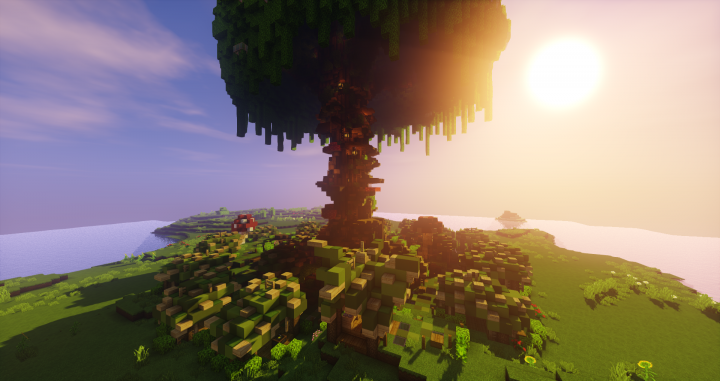 Giant Tree City Minecraft Map