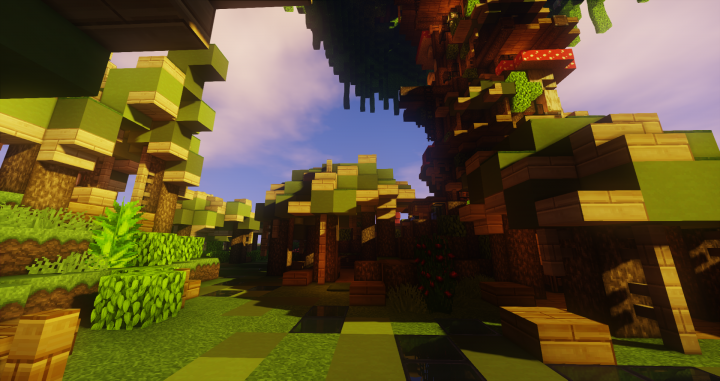 Giant Tree City Minecraft Map