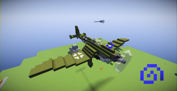 Junkers Ju-87 Stuka Minecraft Map