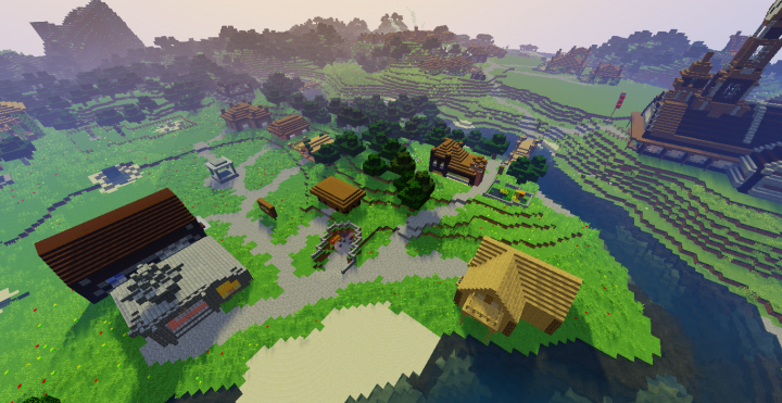Town Minecraft Map