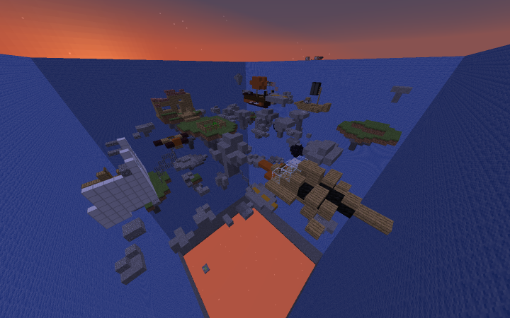 Ninjago: Skybound Brawl PVP v1.4.2 Minecraft Map