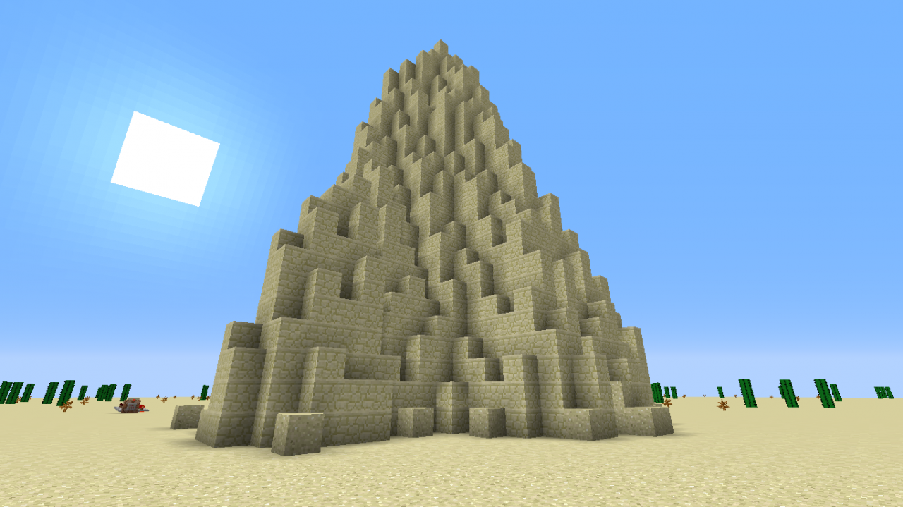 Sand Mountain Minecraft Map