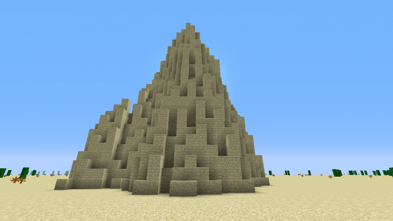 Sand Mountain Minecraft Map