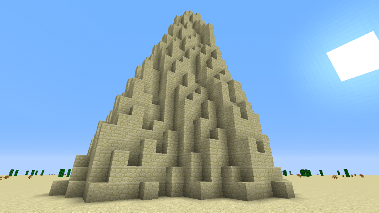 Sand Mountain Minecraft Map