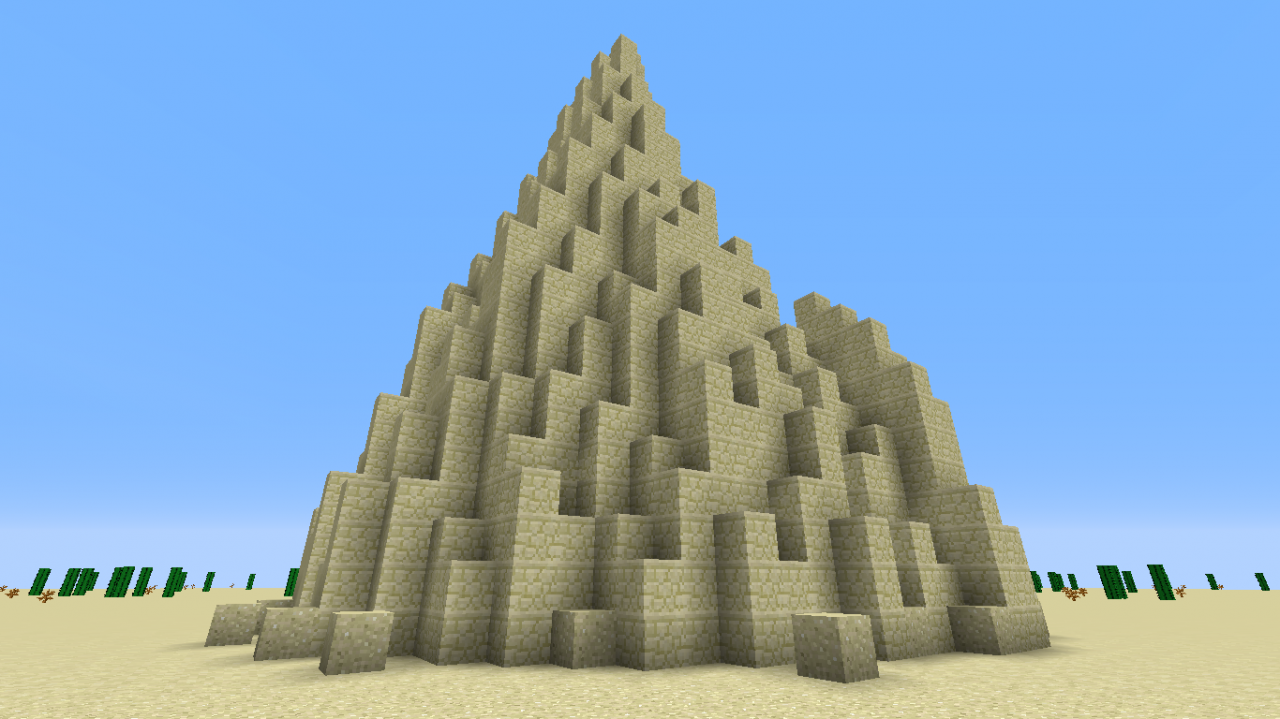 Sand Mountain Minecraft Map