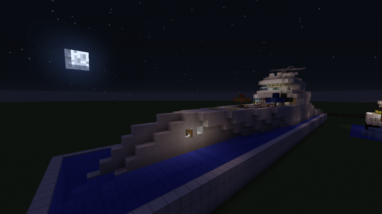 Modern Yacht by criik - Design by MCPro Minecraft Map