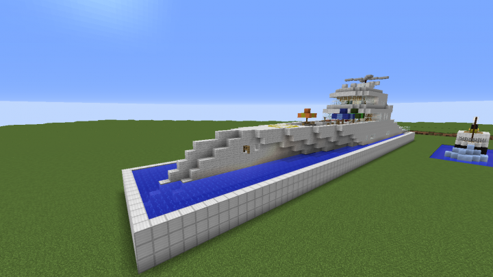 Modern Yacht by criik - Design by MCPro Minecraft Map