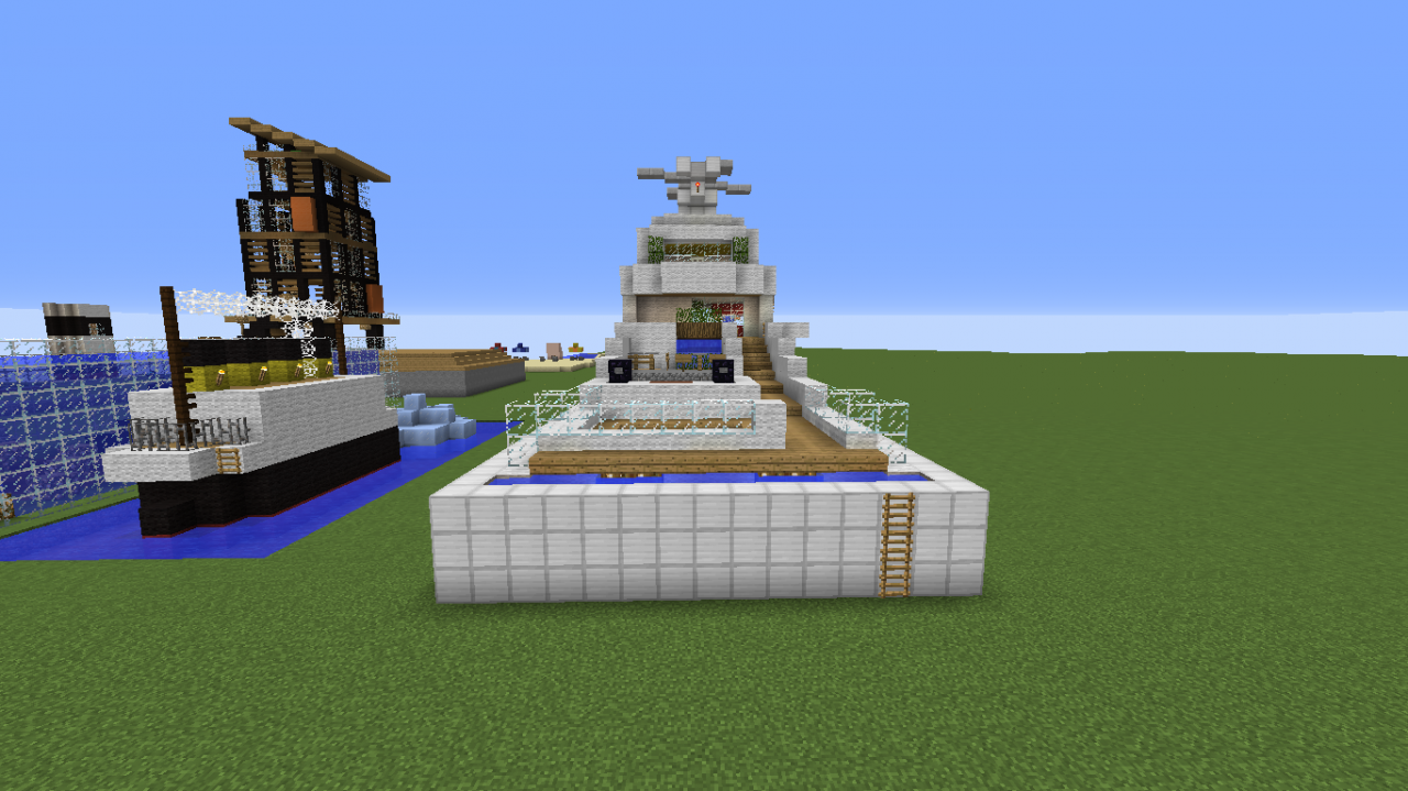 Modern Yacht by criik - Design by MCPro Minecraft Map