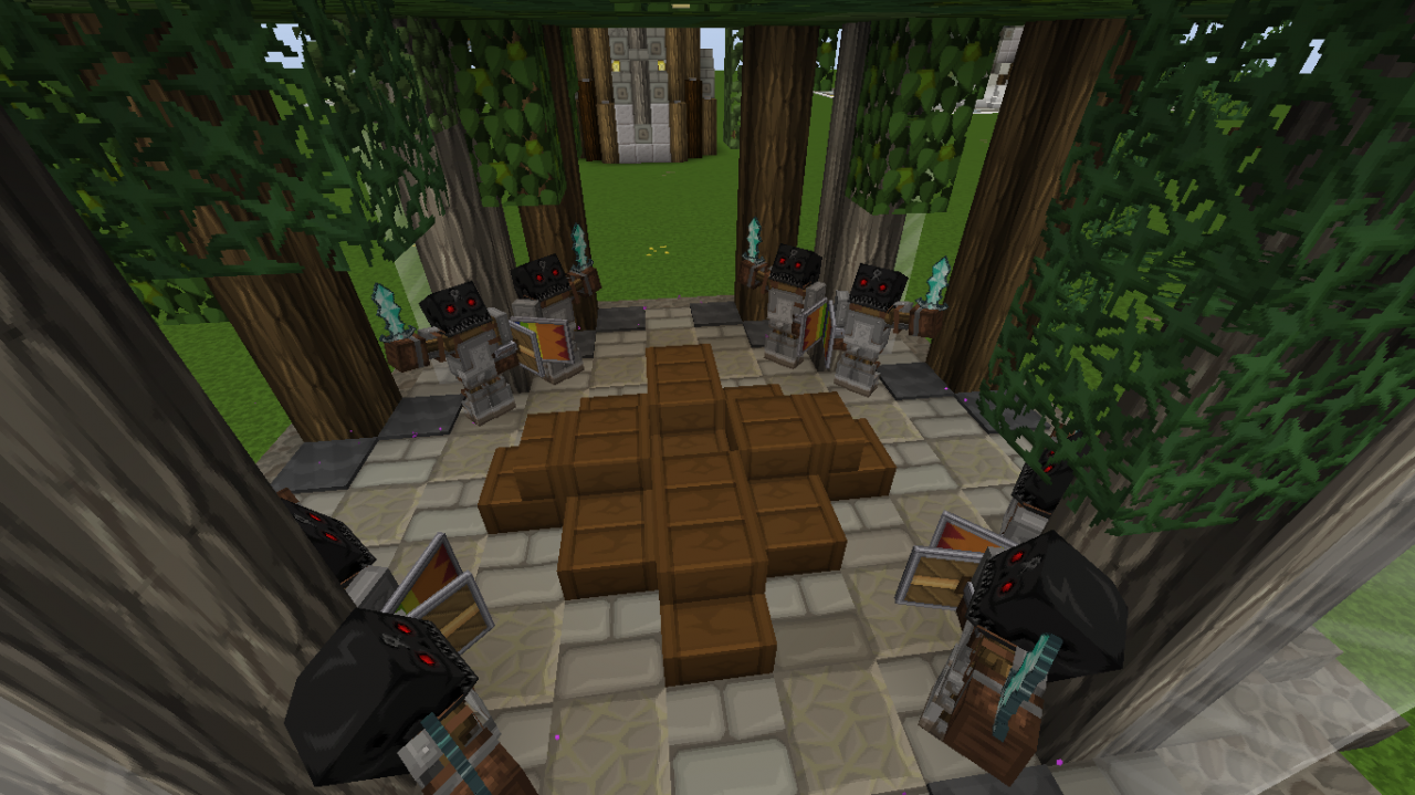 Tree Spawning Platform Minecraft Map