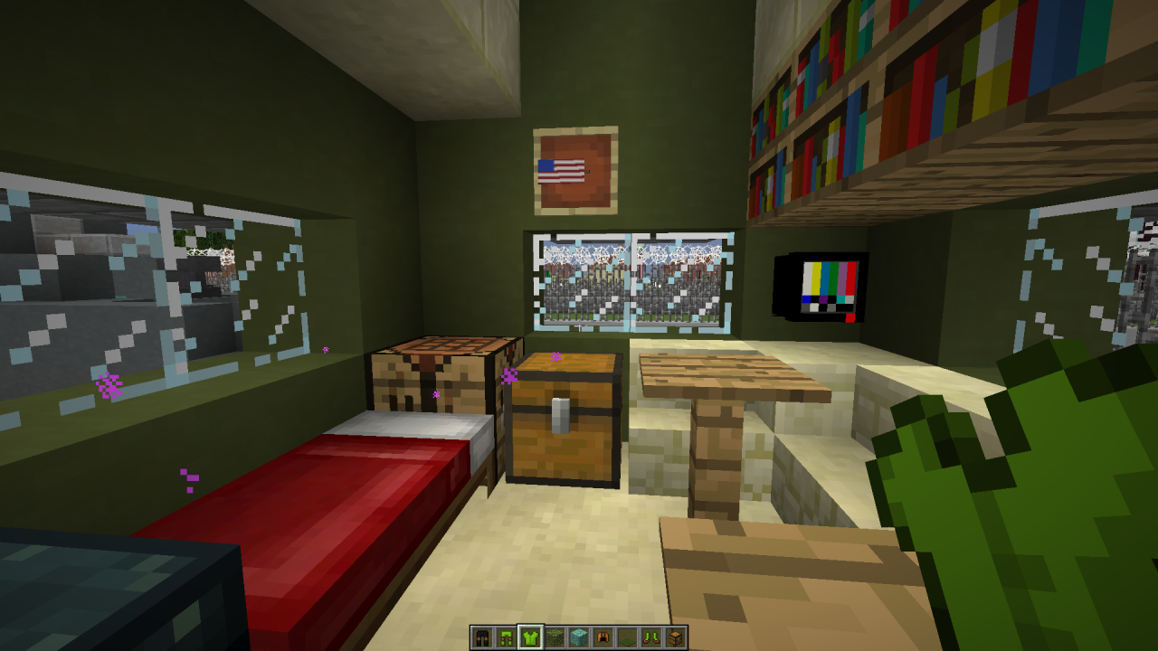 Military Air Base with Aircraft and cars - airport Minecraft Map