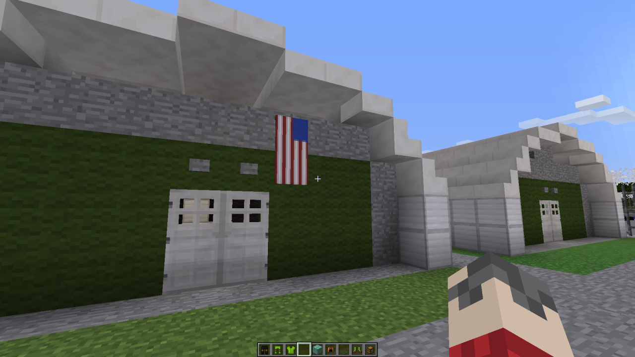 Military Air Base with Aircraft and cars - airport Minecraft Map