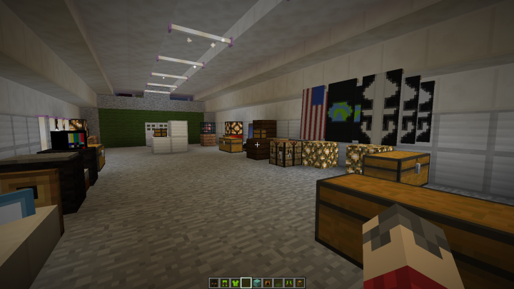 Military Air Base with Aircraft and cars - airport Minecraft Map