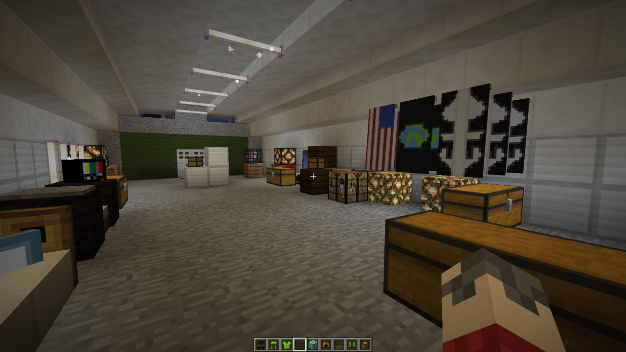 Military Air Base with Aircraft and cars - airport Minecraft Map