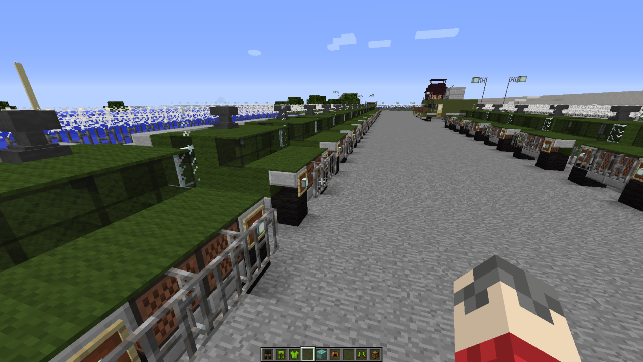 Military Air Base with Aircraft and cars - airport Minecraft Map