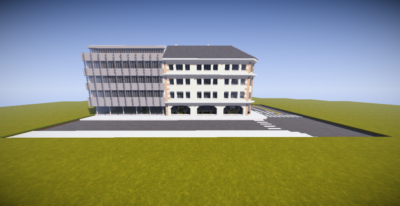 Office Building & Old Building Minecraft Map