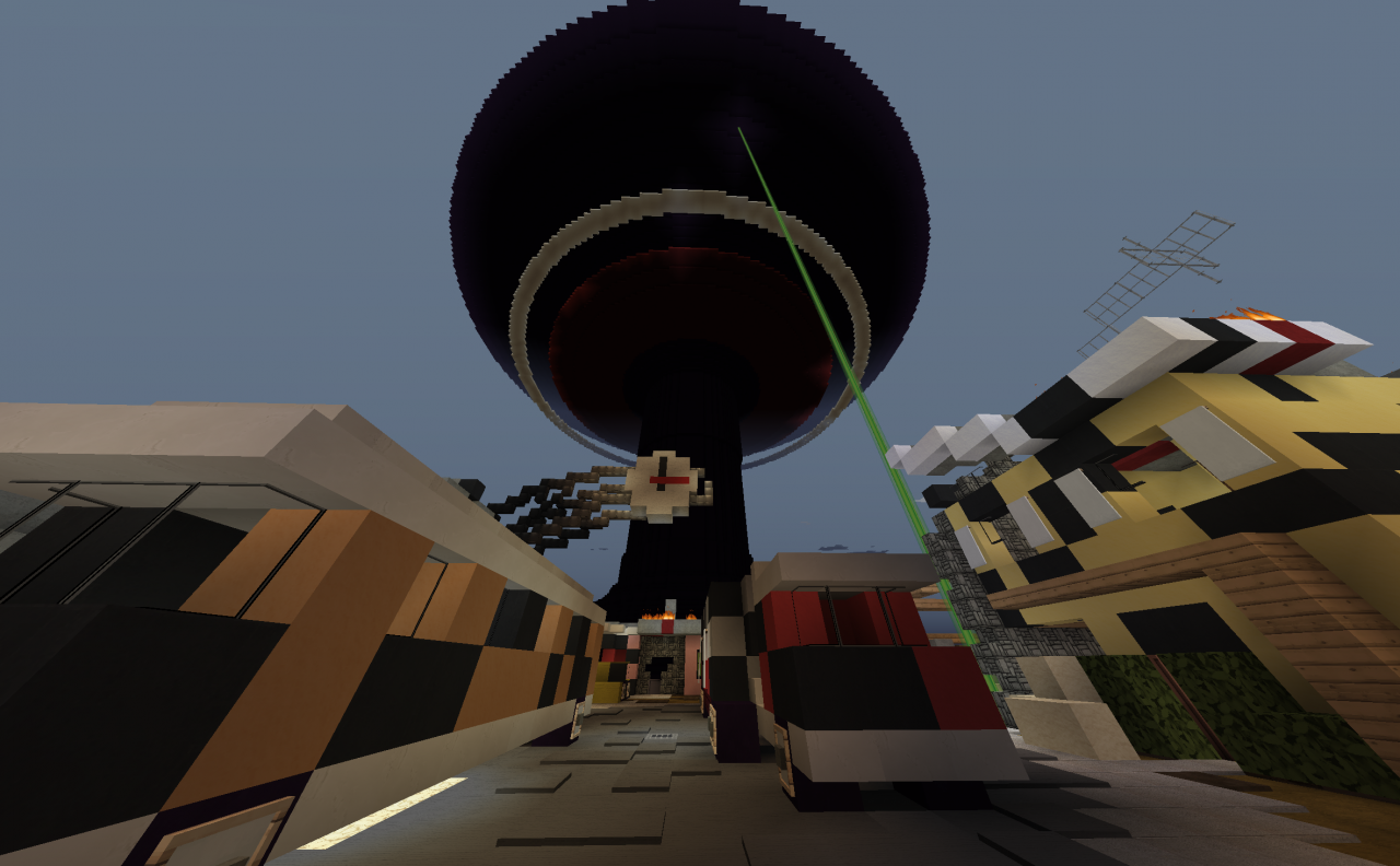 Nuketown - Zombies Minecraft Map