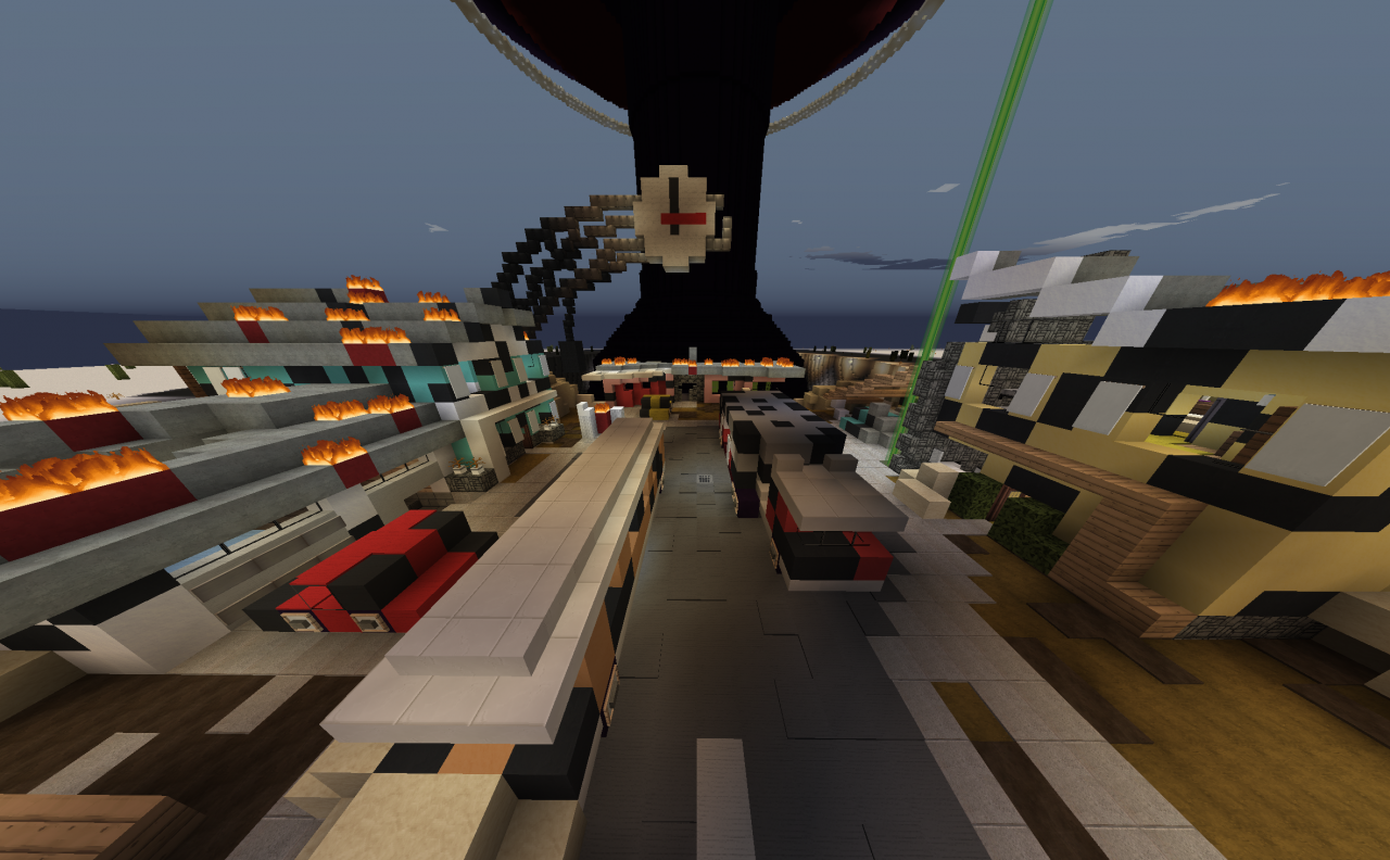 Nuketown - Zombies Minecraft Map