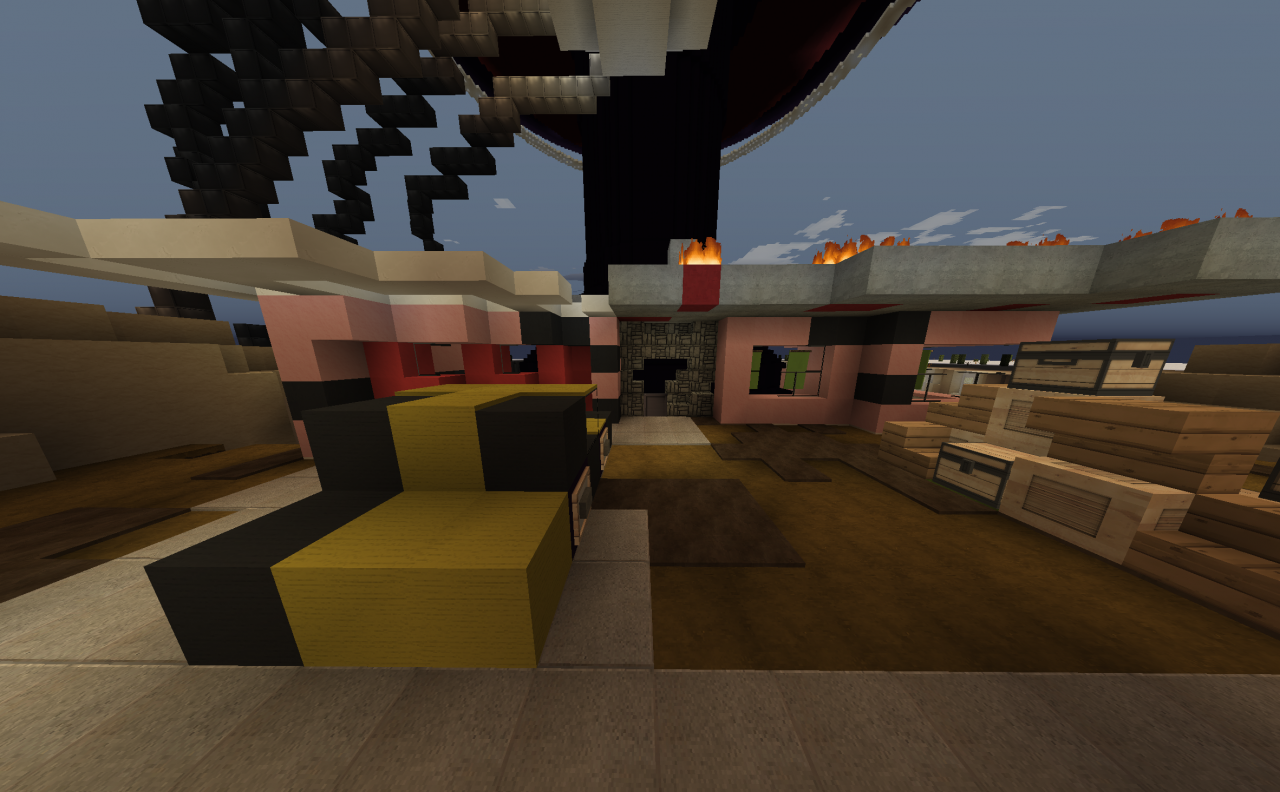 Nuketown - Zombies Minecraft Map